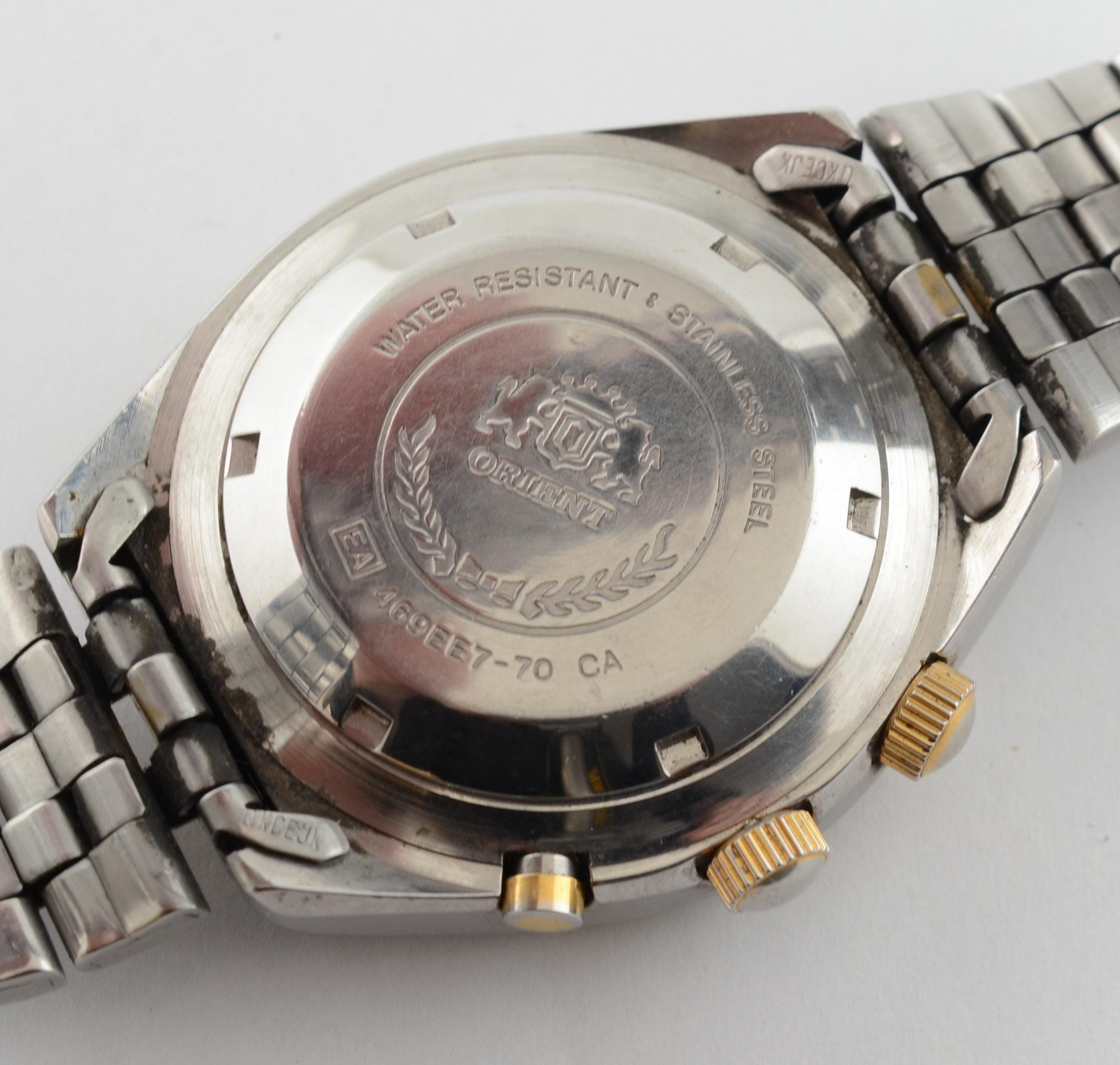 Vintage Orient World Time Automatic From Japan - Not Working, the Clock ...