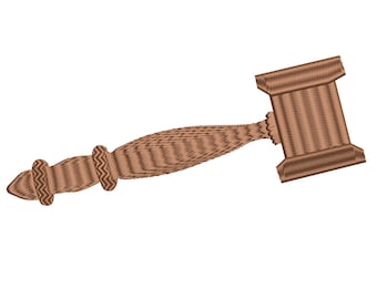 Gavel Embroidery | Etsy