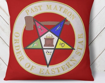 PHA OES Past Worthy Matron Embroidery Design Digital File | Etsy