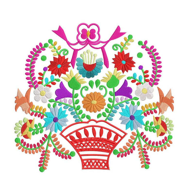 Mexican Embroidery Designs - Etsy