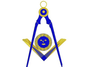 Free Mason Embroidery Design - Etsy