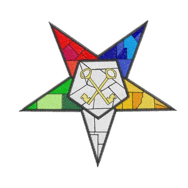 Stained Glass Eastern Star Emblems - Etsy