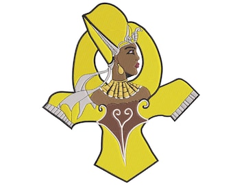 Black Queen Digital Embroidery Design 4x4 6x6 8x8 10x10 | Etsy