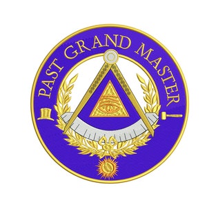 Past Grand Master Emblem- Square and Compasses With the Rocker -digital ...