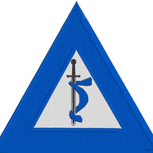 O.E.S. Associate Patron Emblem Stained Glass 6x6, 7x7 and 10x10 ...