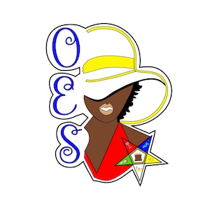 OES Lady (cursive Script)- Silhouette and Cricut Cut Files - Jpeg, Svg ...