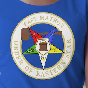 OES Past Matron Badge - Silhouette and Cricut Cut Files - Jpeg, Svg ...