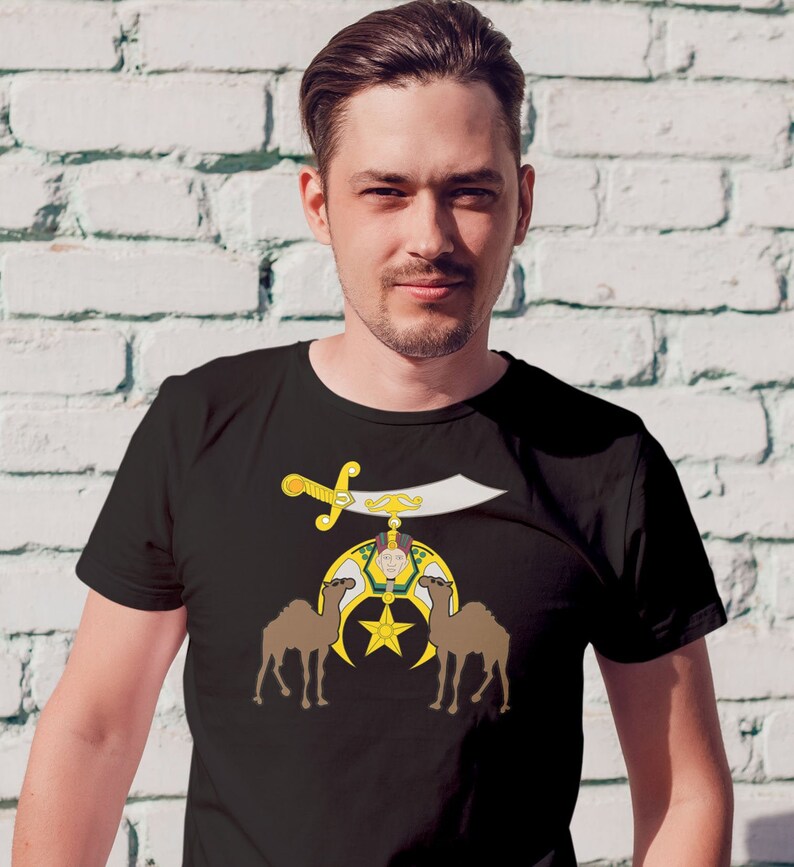 Shrine Emblem and Camels Silhouette and Cricut Cut Files - Etsy