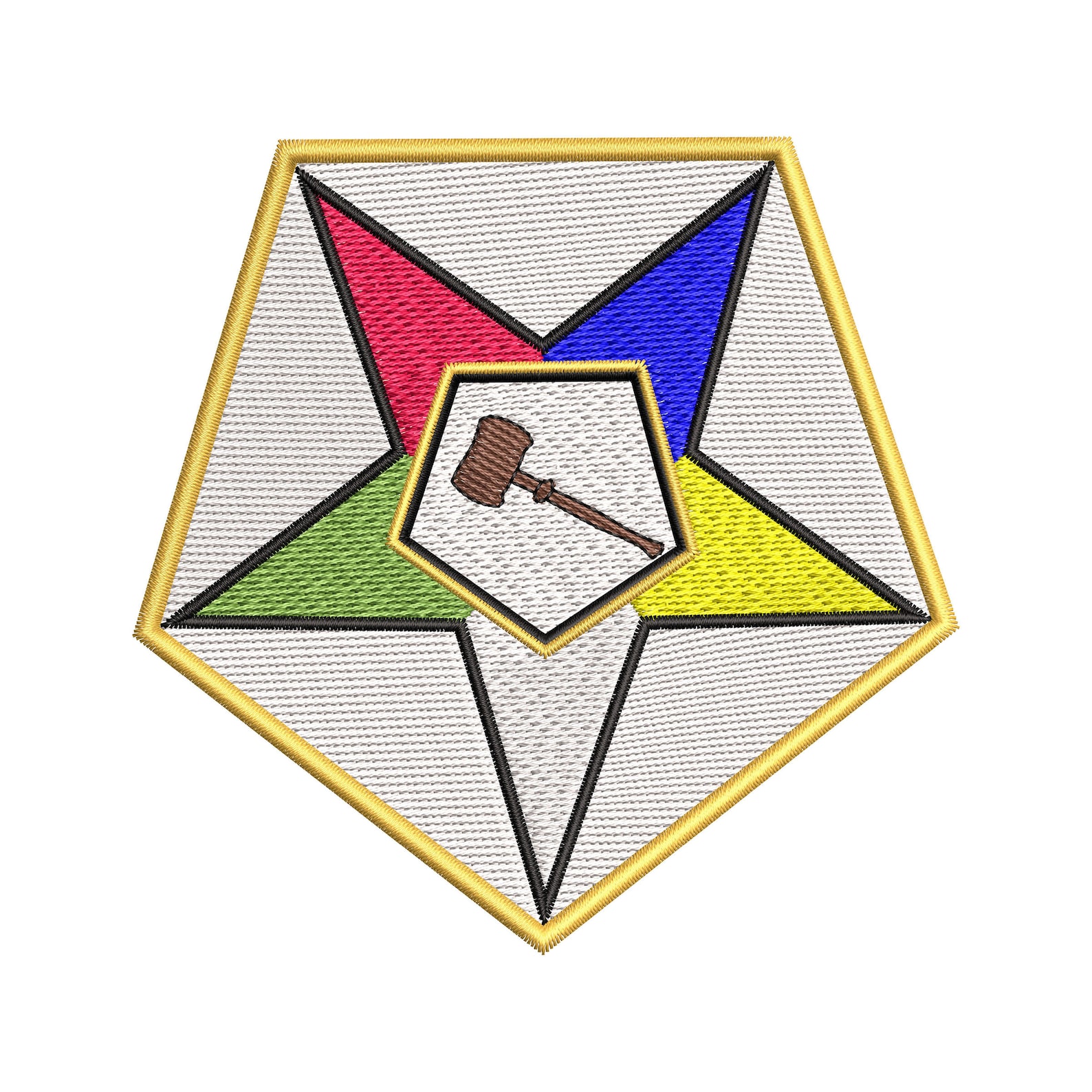 O.E.S. Worthy Grand Matron Emblem Digital Machine Embroidery - Etsy