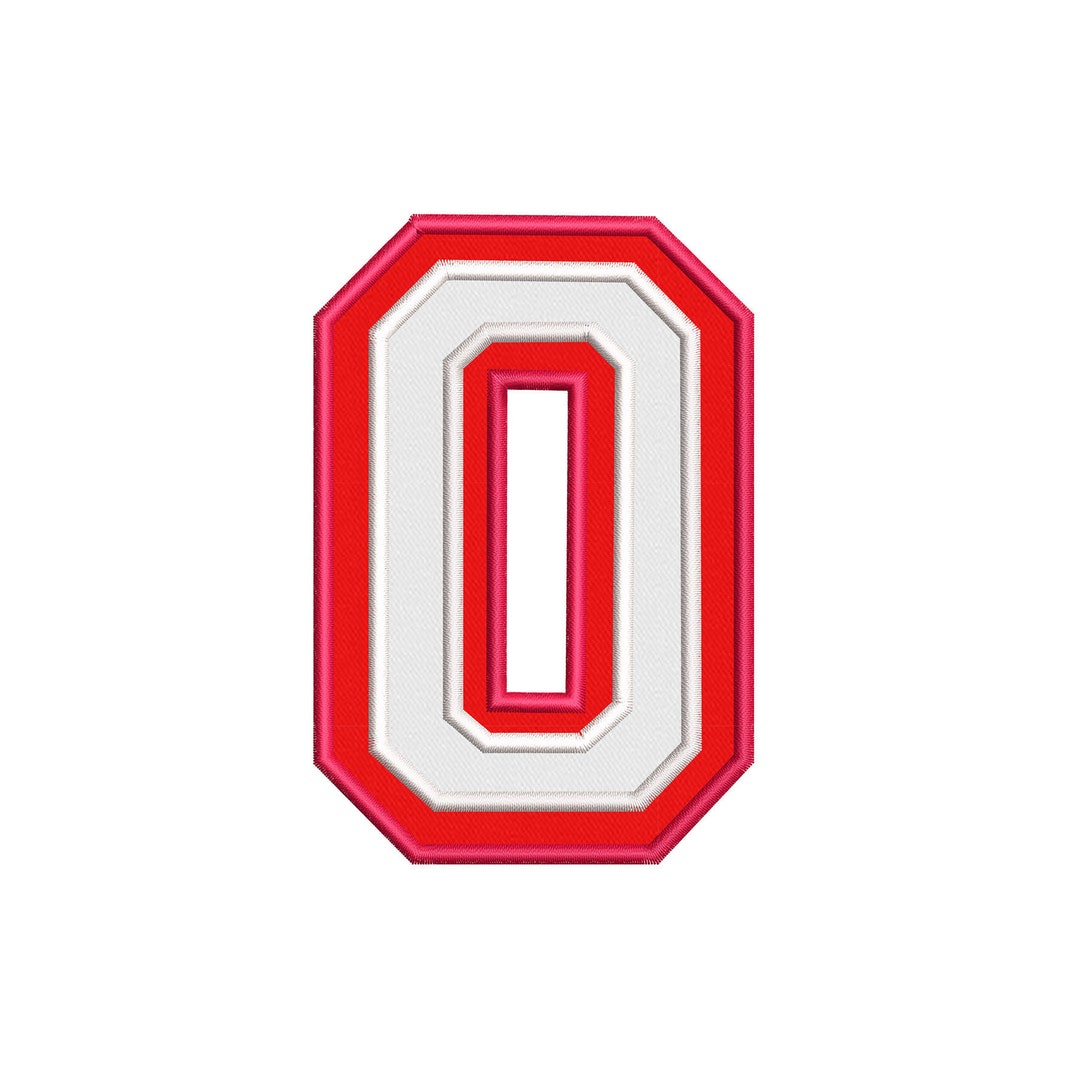 O.E.S. Block Appliqué Alphabet 4.5" - Embroidery Design Digital File ...