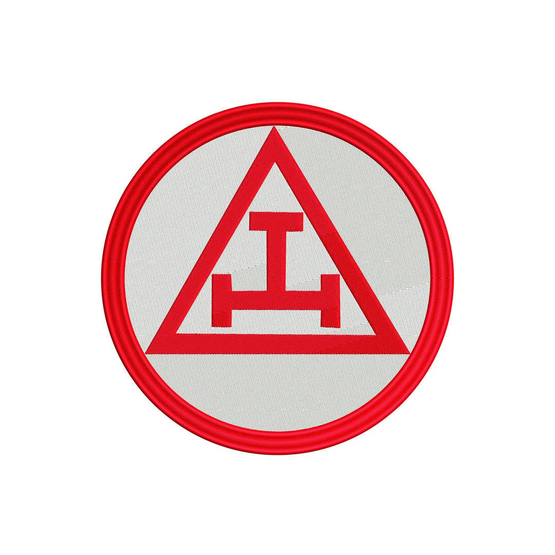 Royal Arch Triple Tau Emblem - Digital Embroidery Design - 2.5x2.5, 3x3 ...