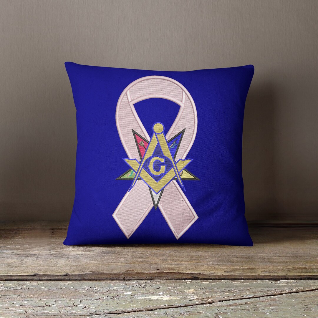 PHA OES Past Patron Pink Ribbon - Digital Machine Embroidery Designs ...