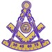 Past Master's Emblem Tiny - Digital Machine Embroidery Design - 2x2, 2 ...