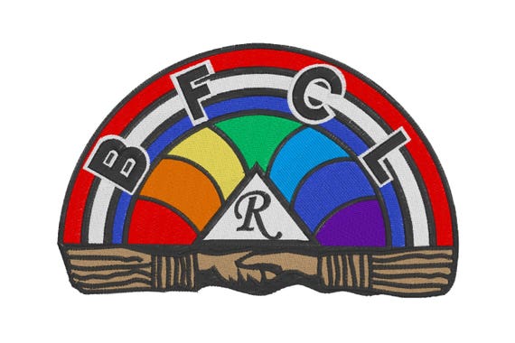 International Order of the Rainbow for Girls Emblem 3x4 | Etsy