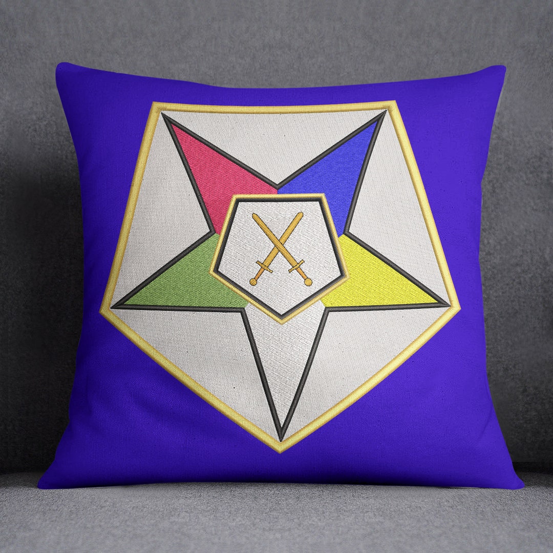 O.E.S. Grand Sentinel - Digital Machine Embroidery Design- 4x4, 5x5 ...