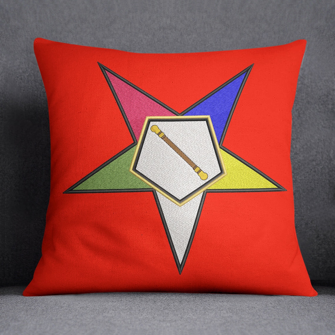 OES Associate Conductress Digital Machine Embroidery Design | Etsy