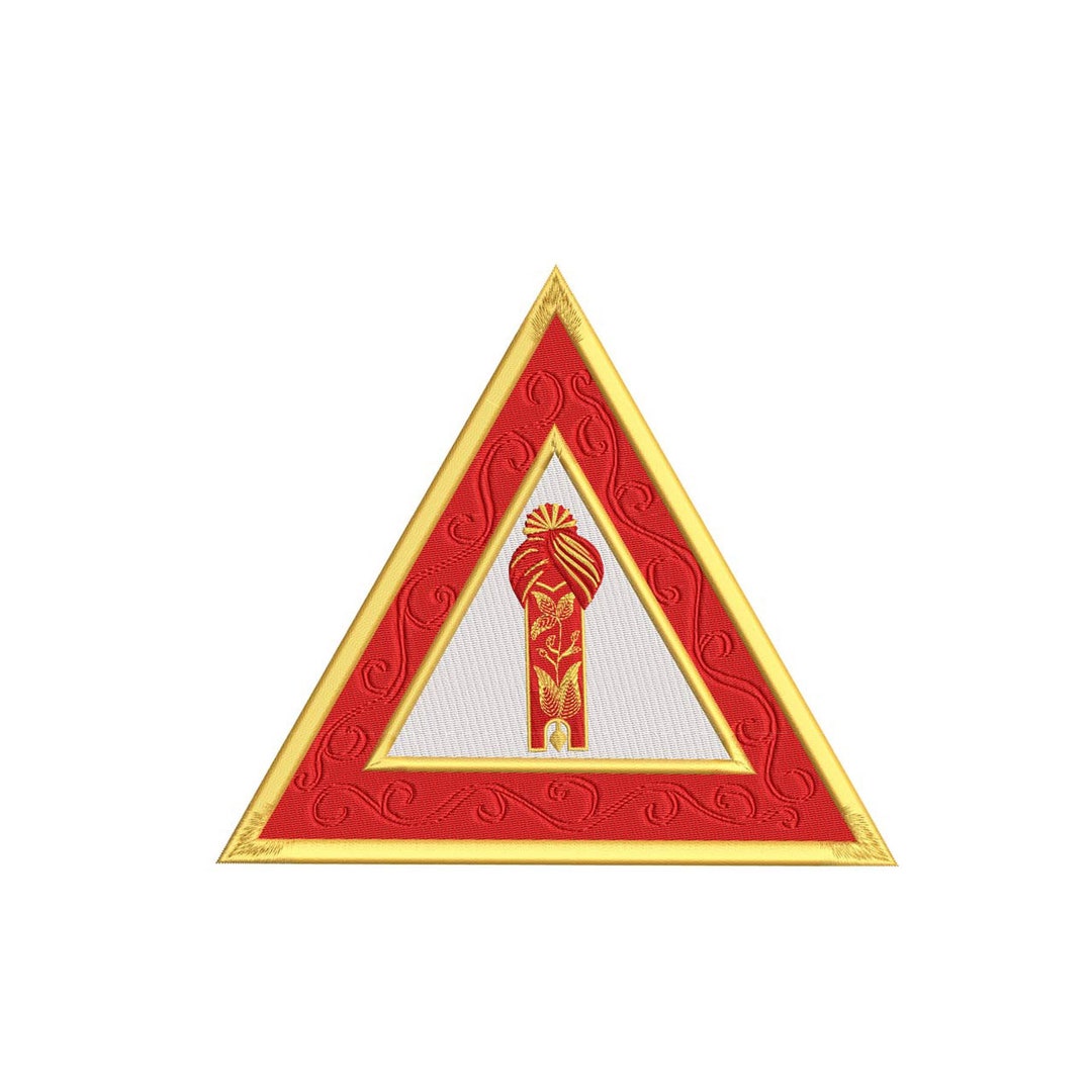 Royal Arch Masons - Scribe Badge - Elaborate - Embroidery Design ...