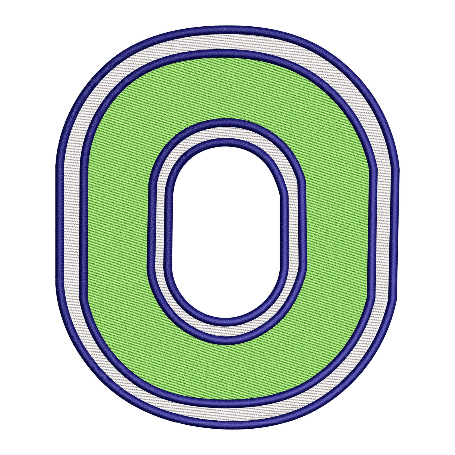 Greek Letters Omnicron or O Digital Machine Embroidery Design | Etsy