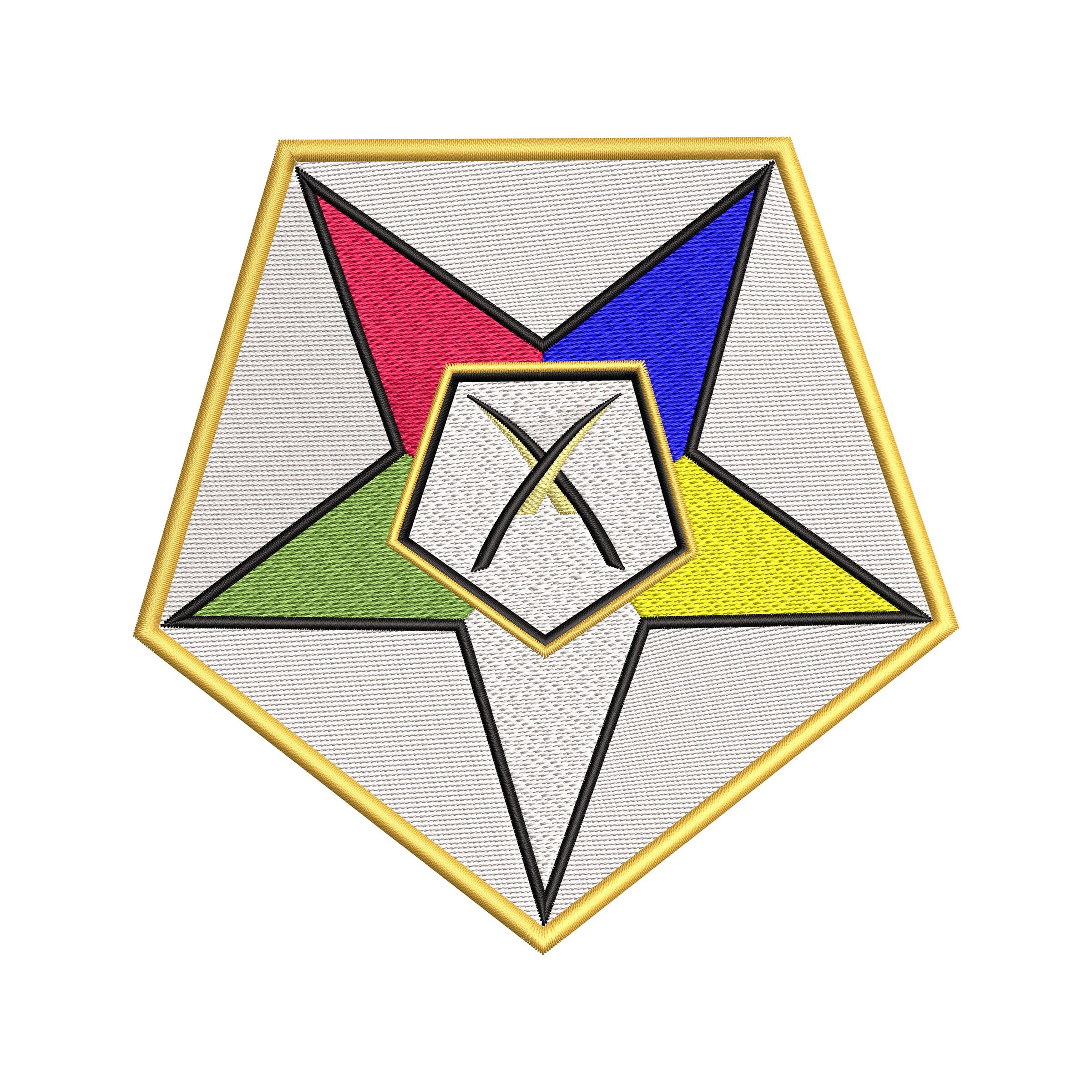 O.E.S. Grand Secretary Emblem Digital Machine Embroidery - Etsy