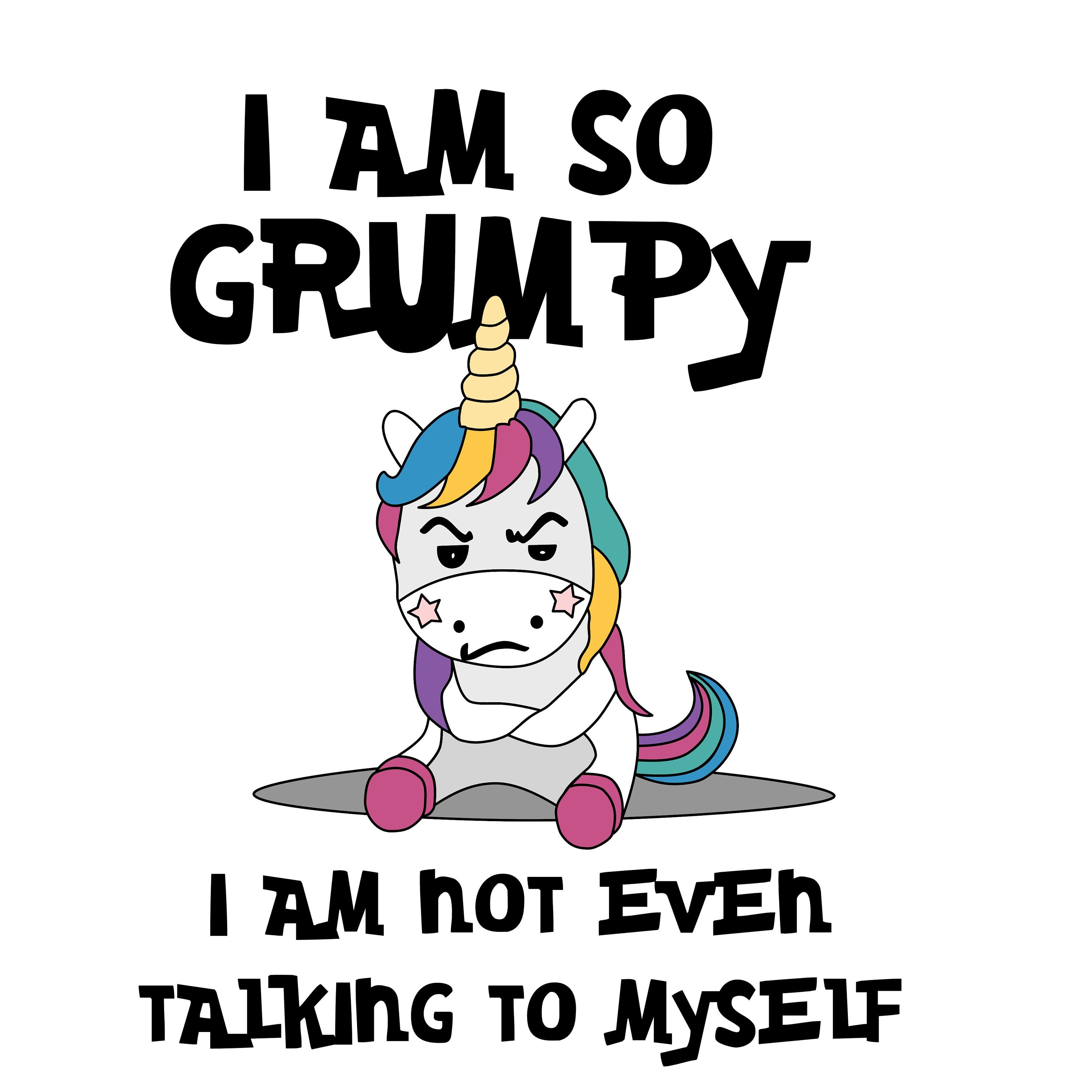 Grumpy Unicorn Silhouette and Cricut Cut Files Jpeg Svg - Etsy Canada