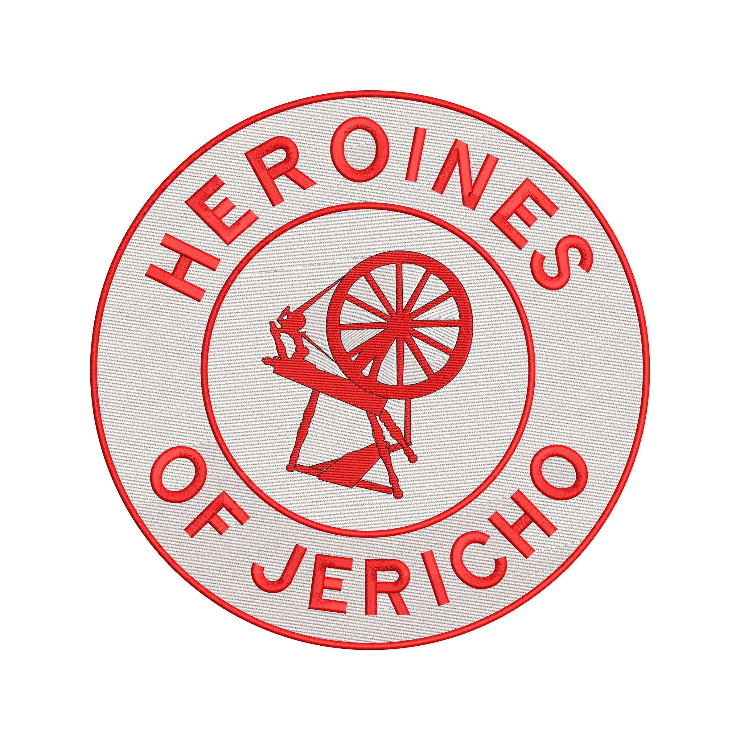 Heroines of Jericho - Digital Machine Embroidery Design - 3x3, 4x4, 5x5 ...