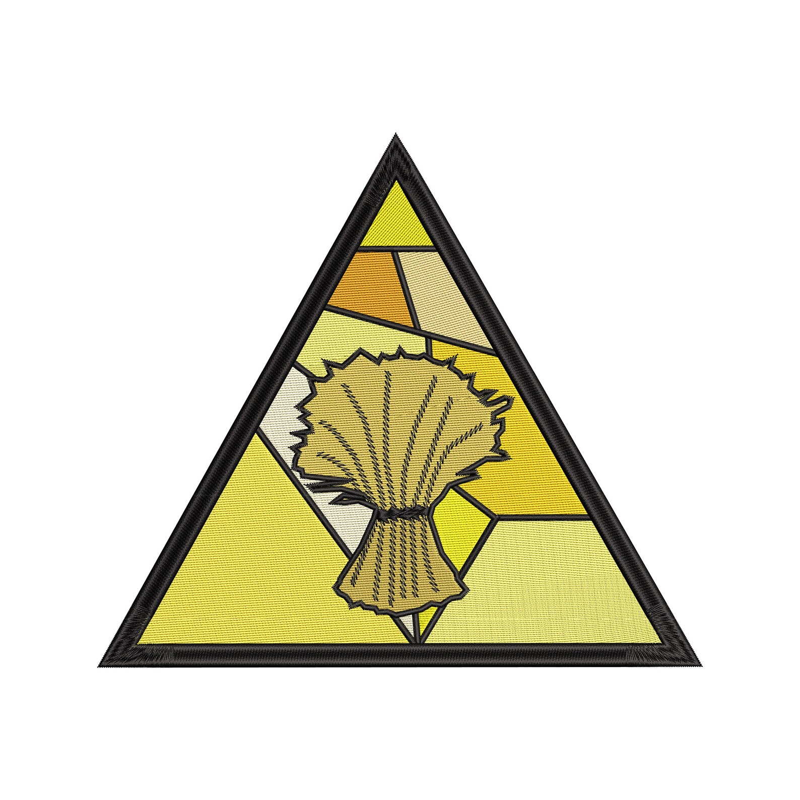 O.E.S. Ruth Stained Glass Emblem Digital Machine Embroidery Design 3x3 ...