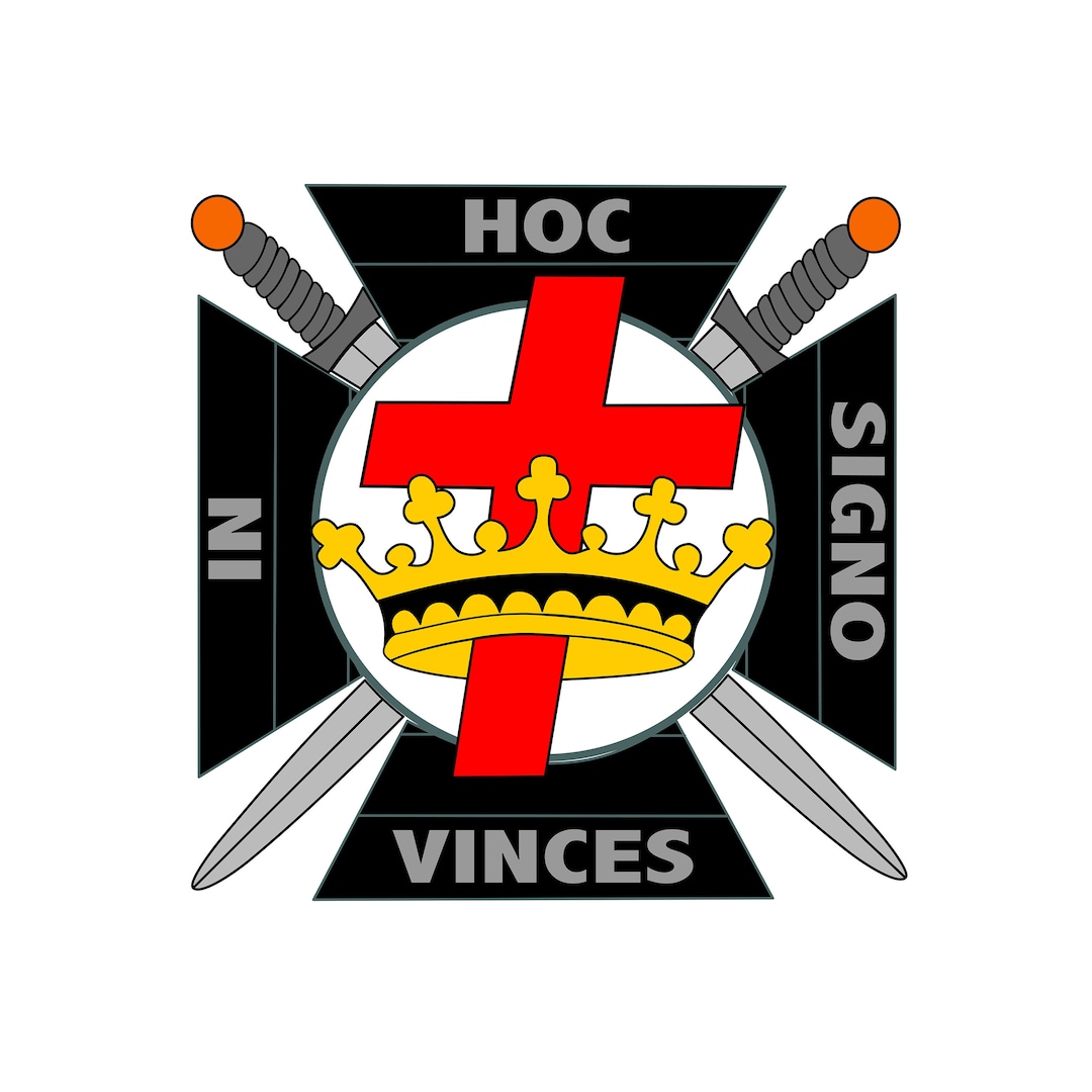 York Rite or Knights Templar Emblem- Silhouette and Cricut Cut Files ...