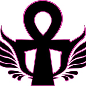 Ankh With Wings - Silhouette and Cricut Cut Files - Jpeg, Svg, Eps, Png ...