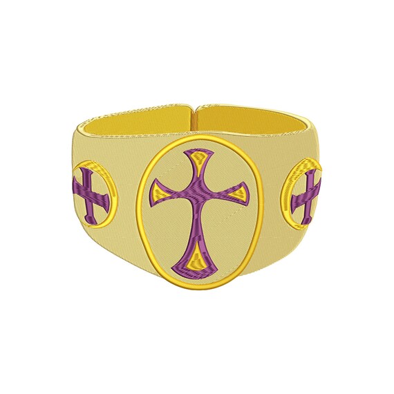 Christian Minister's Ring 2.7x3.5 3x4 5x6 6x8 8x10 | Etsy