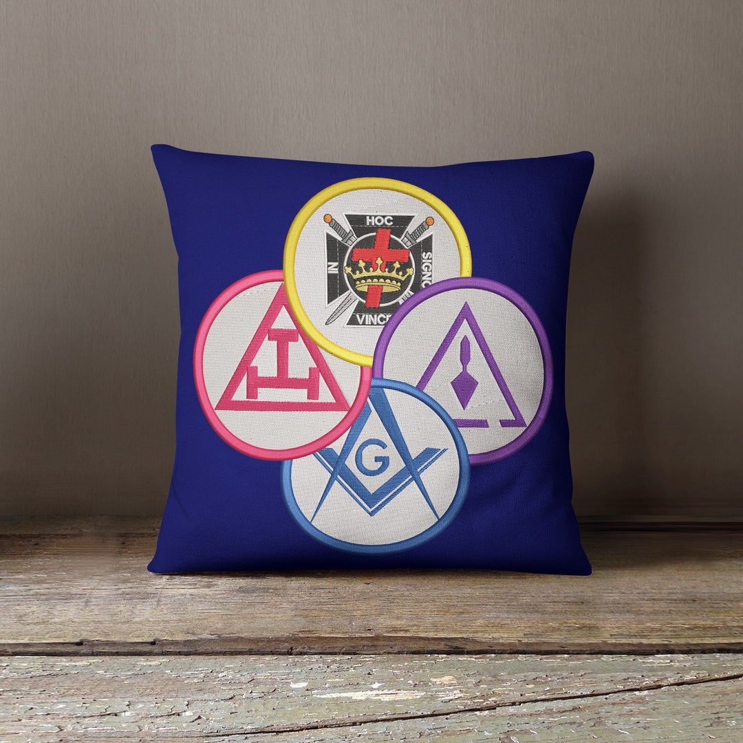 York Rite Quartet 3 - Digital Machine Embroidery Design -3.5x3.5 4x4 ...