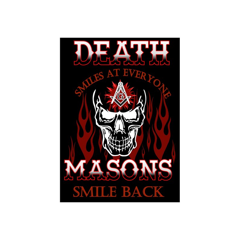 Death Smiles at Everyone, Masons Smile Back - PH Masonry- Silhouette ...