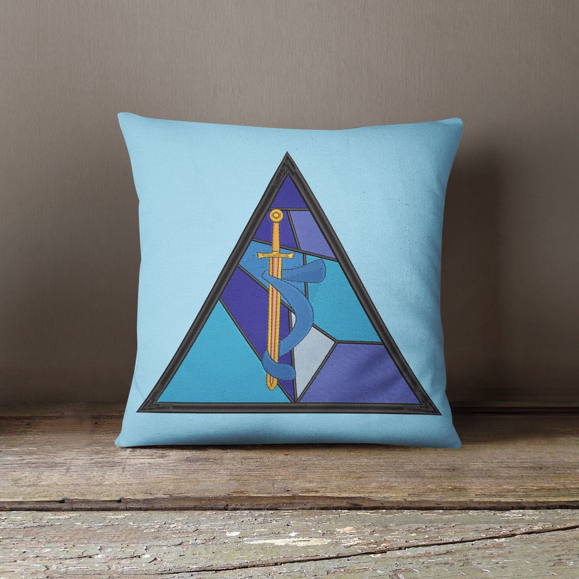 O.E.S. Adah Stained Glass Emblem Digital Machine Embroidery | Etsy