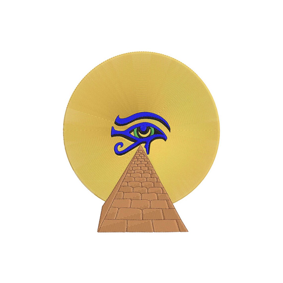 Radiant Eye of Ra Embroidery Design 4x4 6x6 7x8 9x10 - Etsy