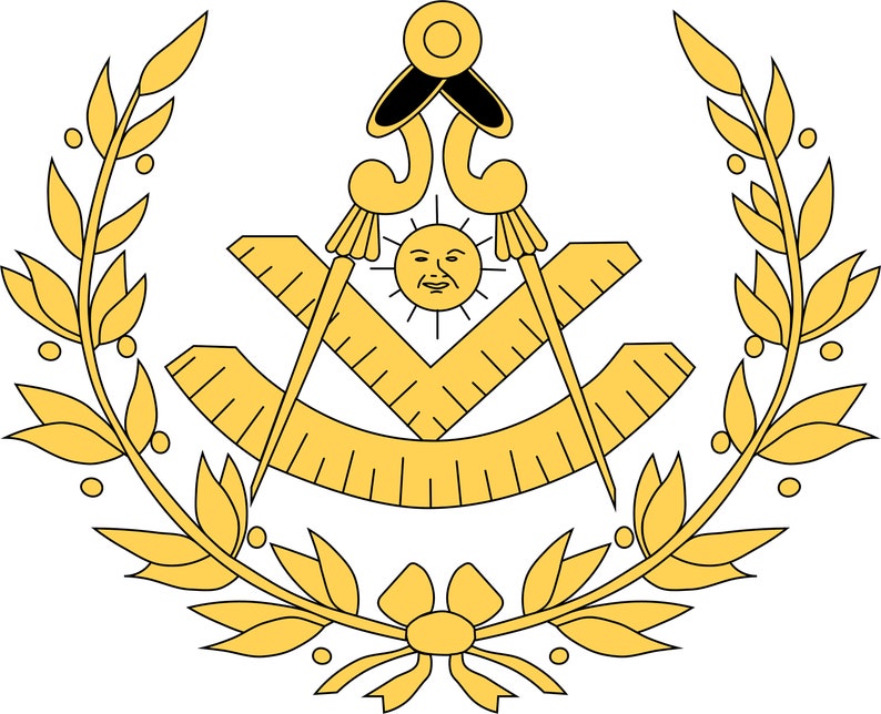 Past Grand Master Silhouette & Cricut Cut Files Jpeg Svg - Etsy