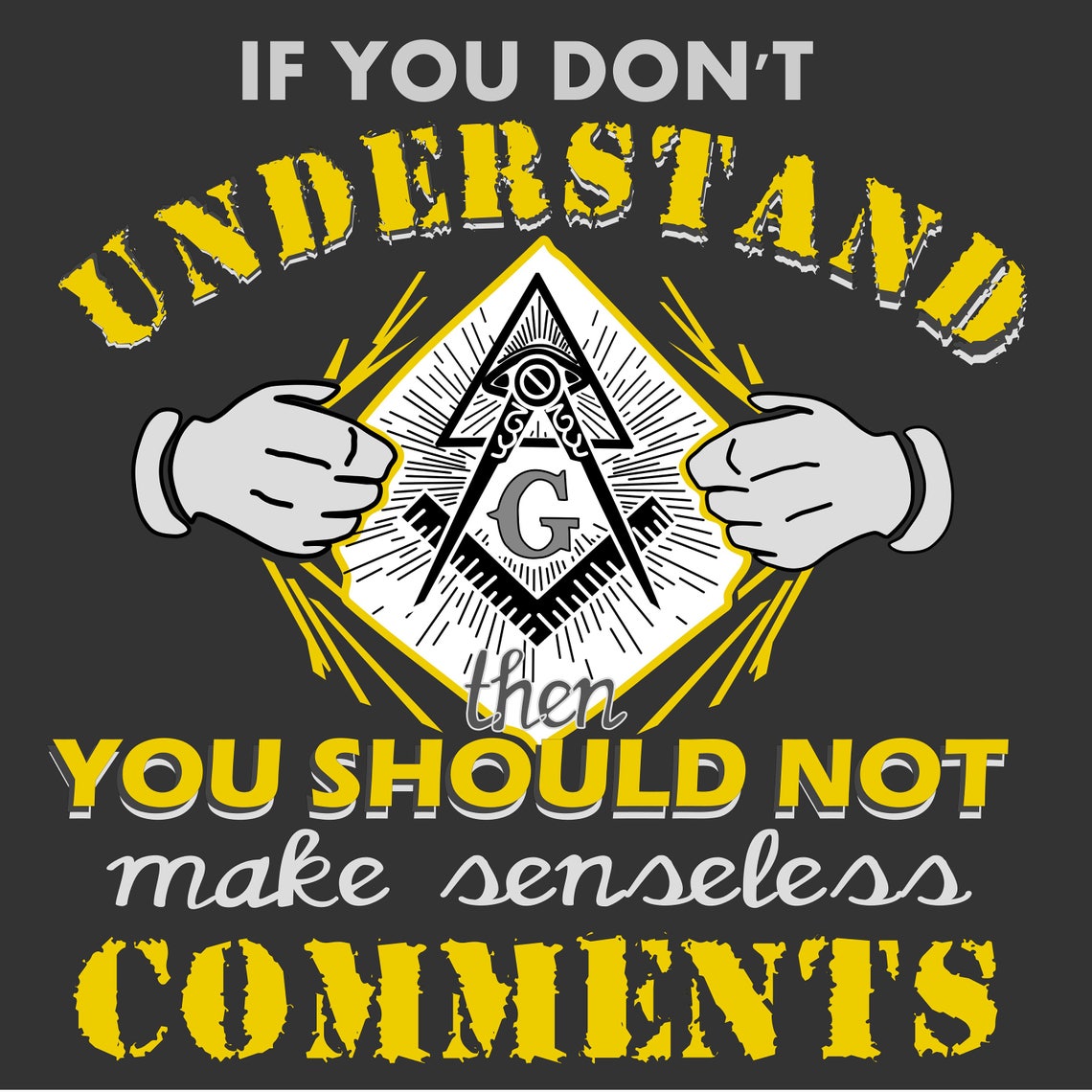 If You Don't Understand - Master Mason- PH Masonry- Silhouette Cut ...