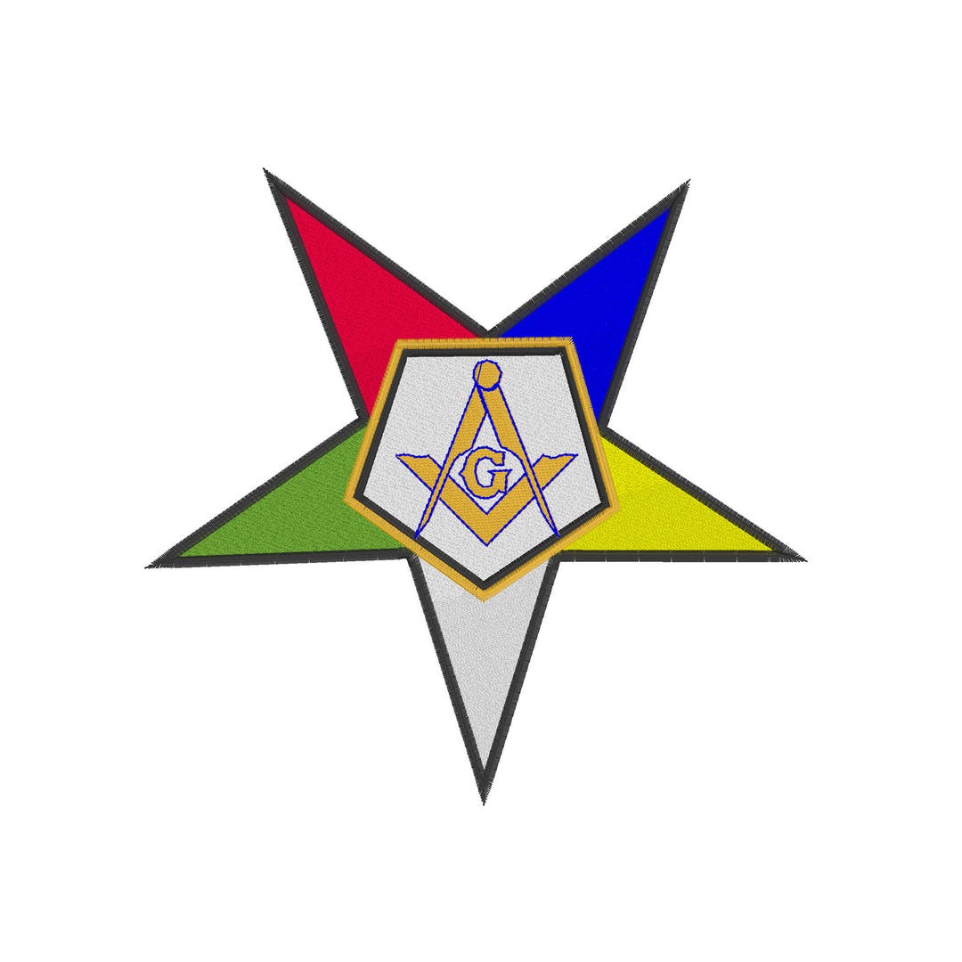 Eastern Star Entire (18 Designs) Chapter - 18 Embroidery Design Digital ...
