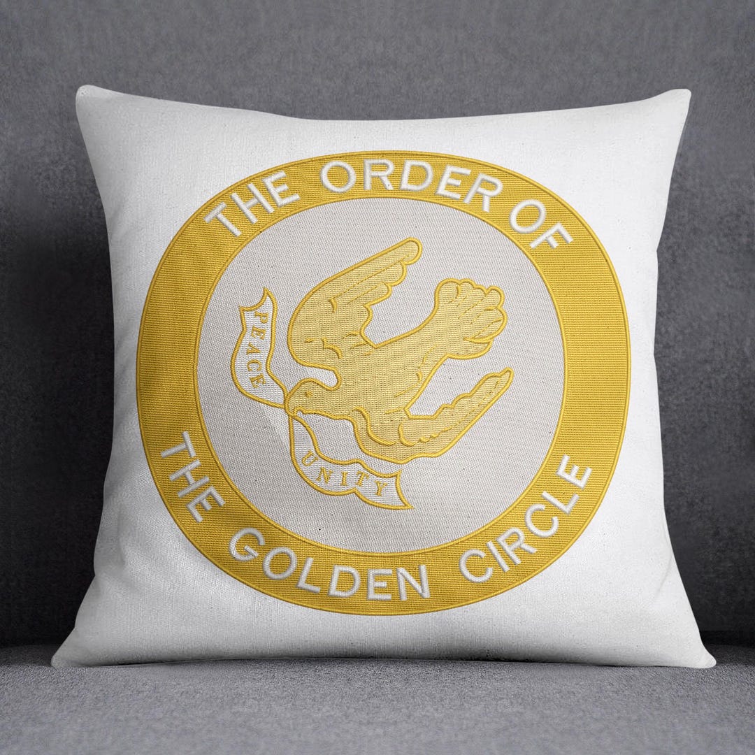 Order of the Golden Circle Coin - Digital Machine Embroidery Design ...