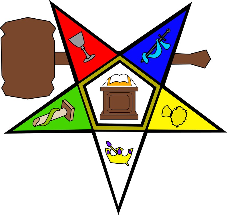 PHA O.E.S. Past Worthy Matron Silhouette & Cricut Cut Files - Etsy