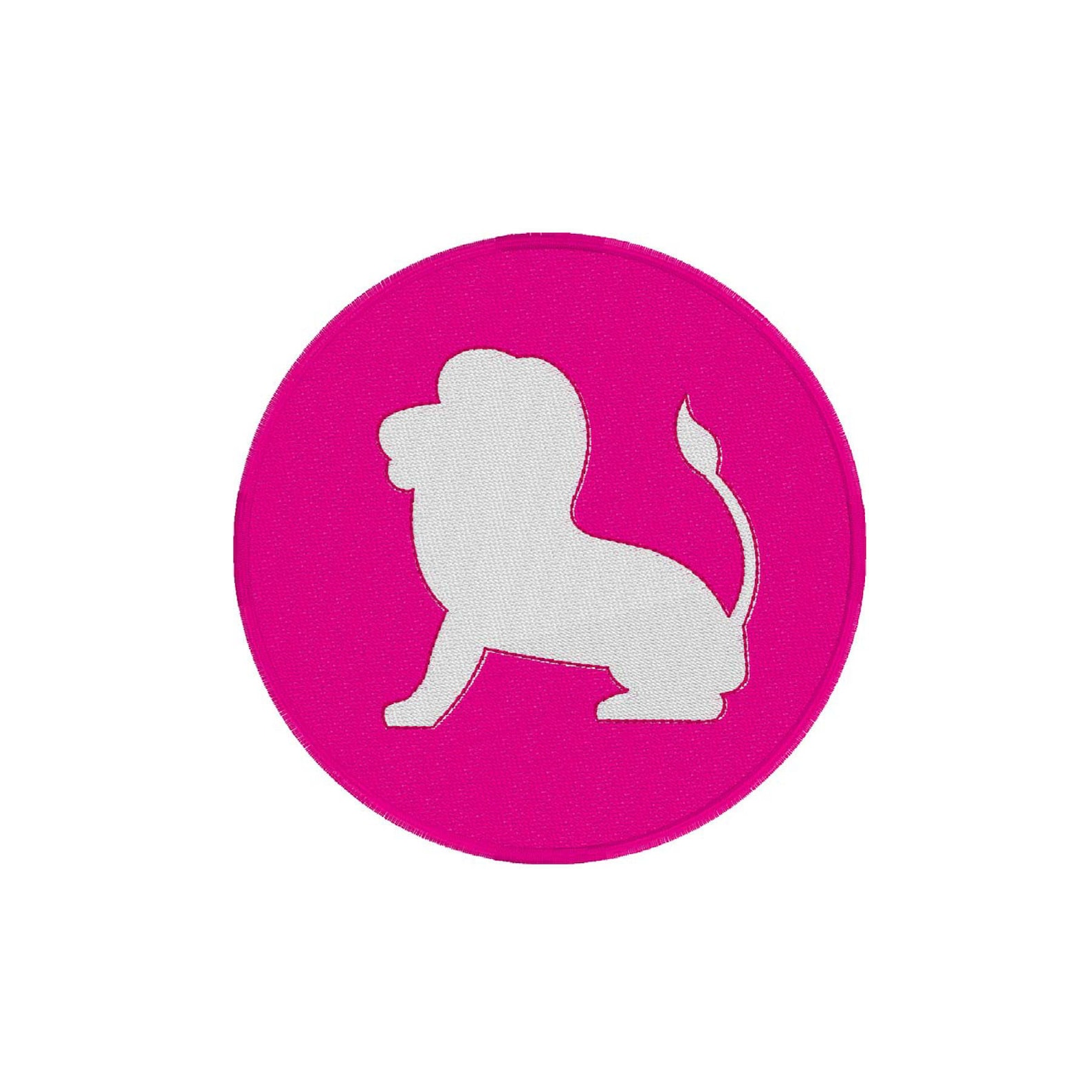 Leo Patch Design - Zodiac Sign - Embroidery Design - the Lion- 3x3, 5x5 ...