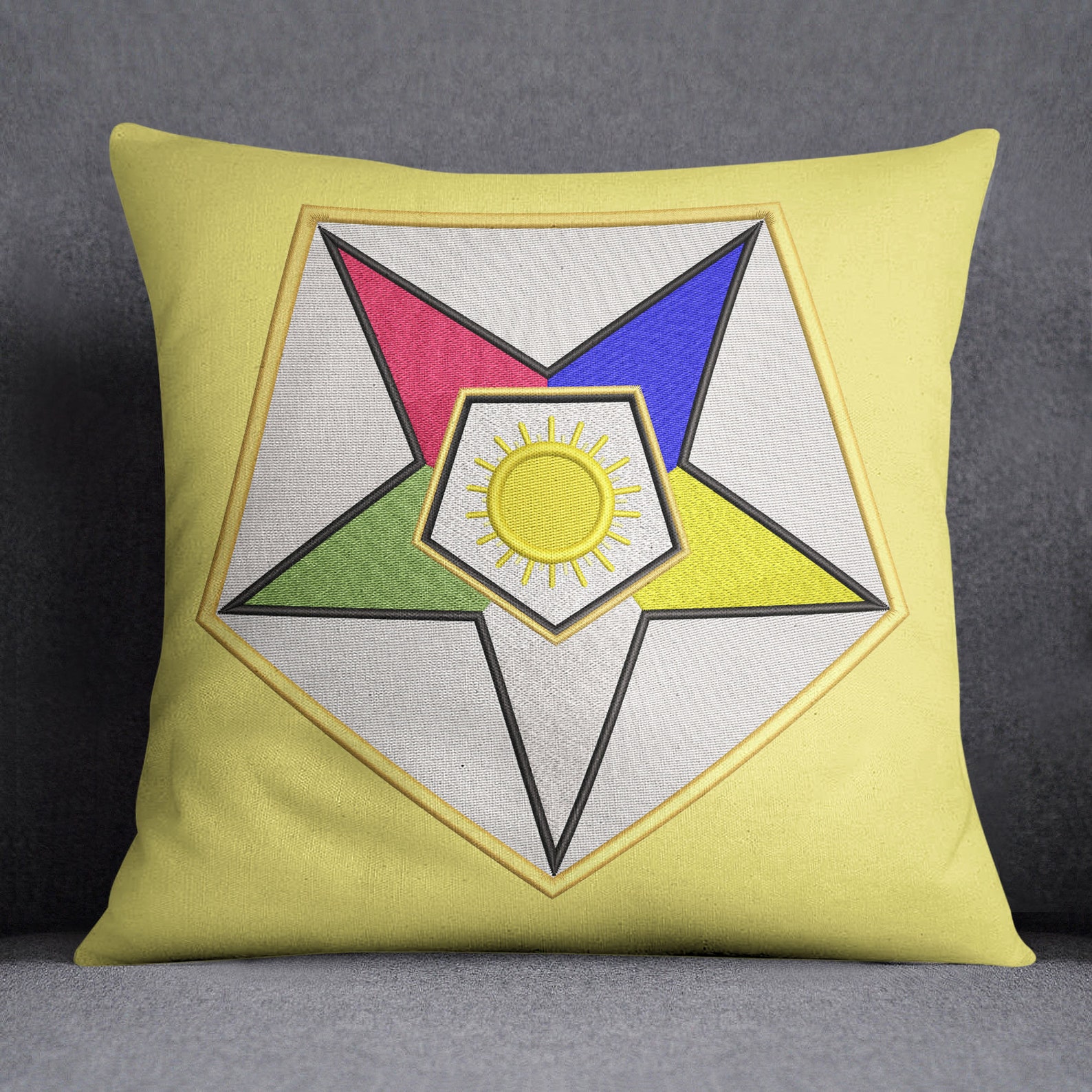 O.E.S. Associate Grand Matron Emblem Digital Machine - Etsy