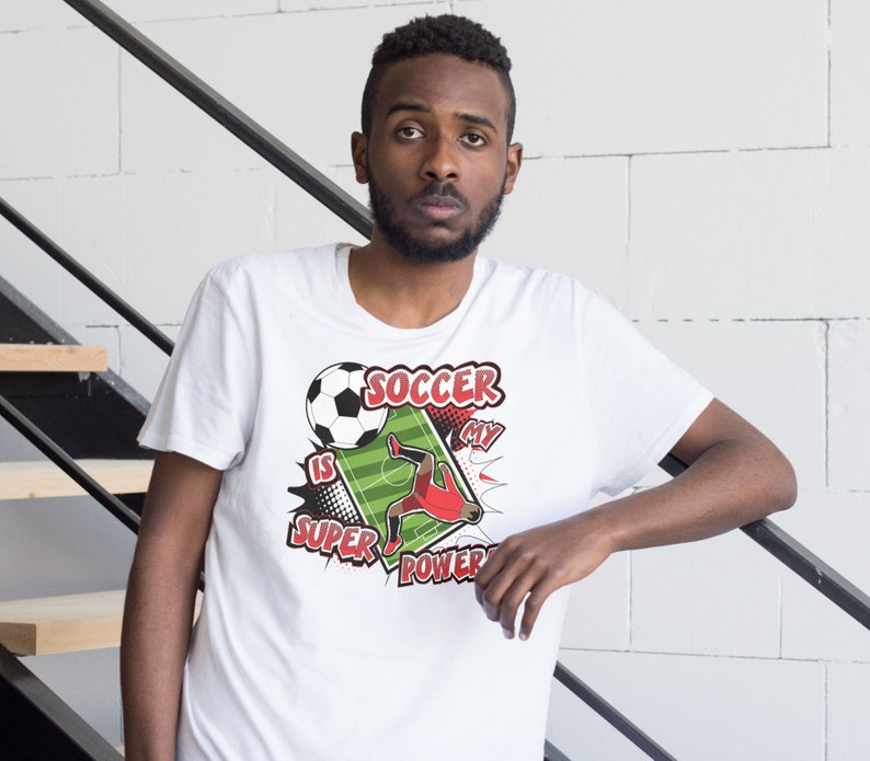 Soccer is My Super Power Design Silhouette and Cricut Cut - Etsy