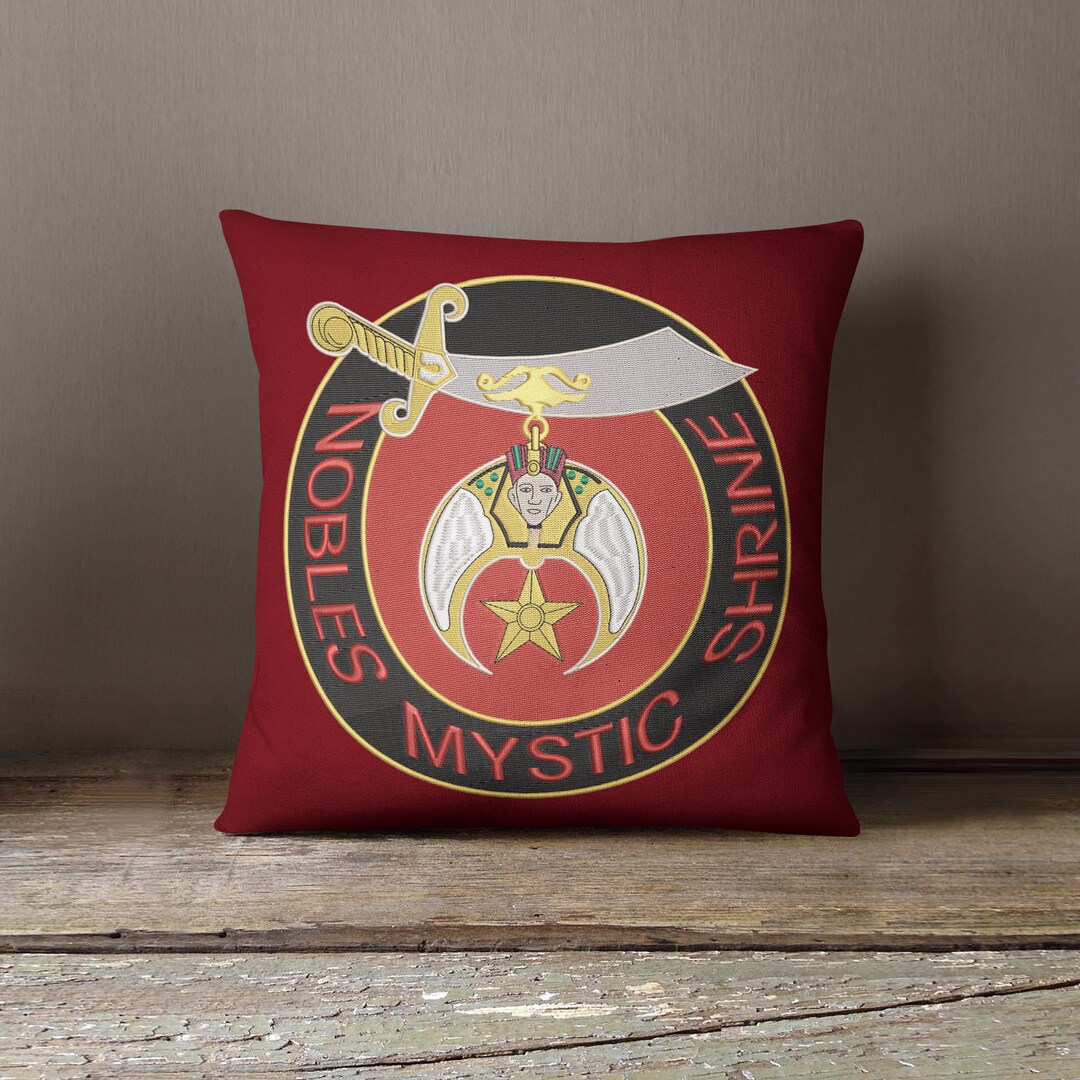 Shrine Patch With Star - Digital Machine Embroidery Design - 4x4, 5x5 ...