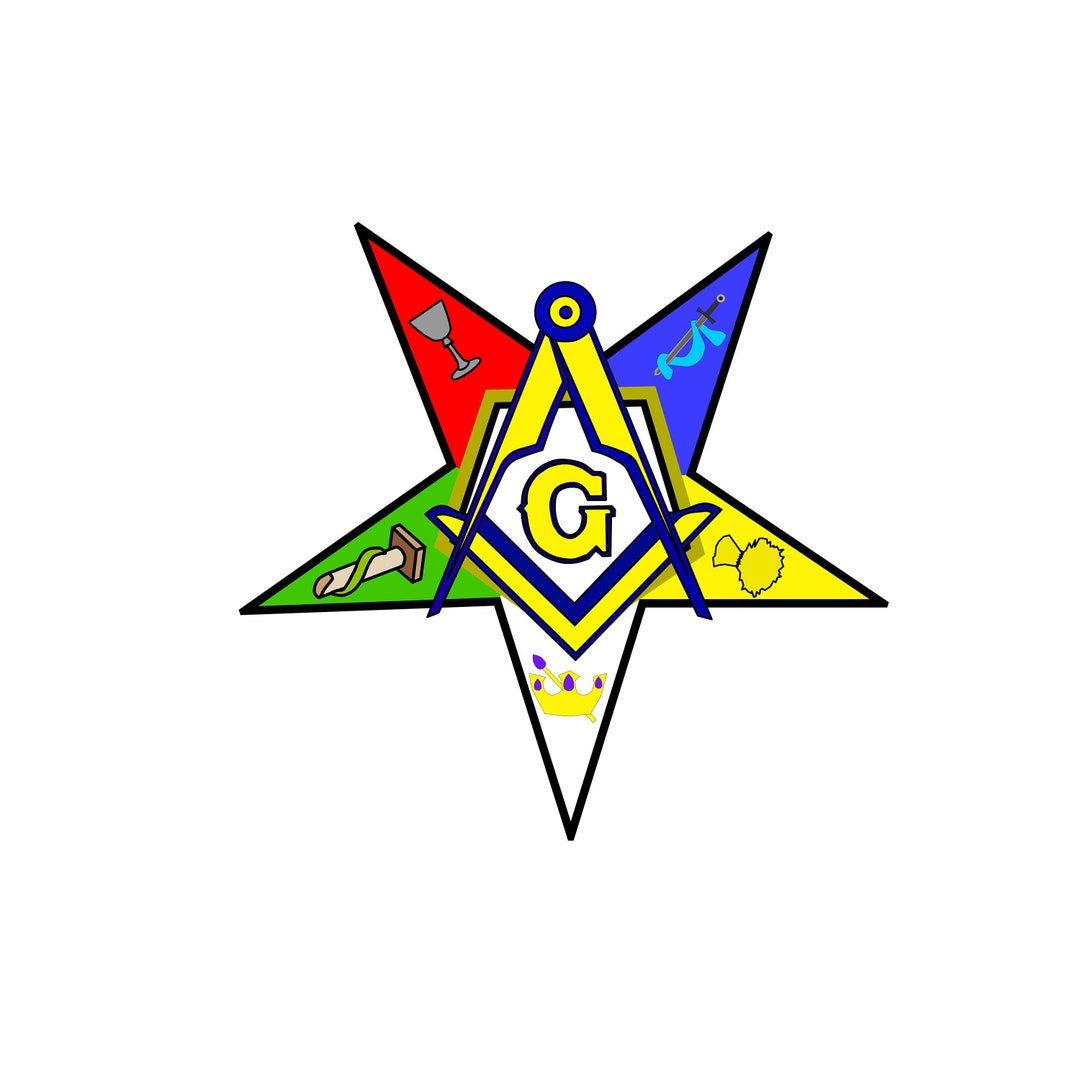 O.E.S. Past Worthy Patron- Silhouette and Cricut Cut Files - Jpeg, Svg ...