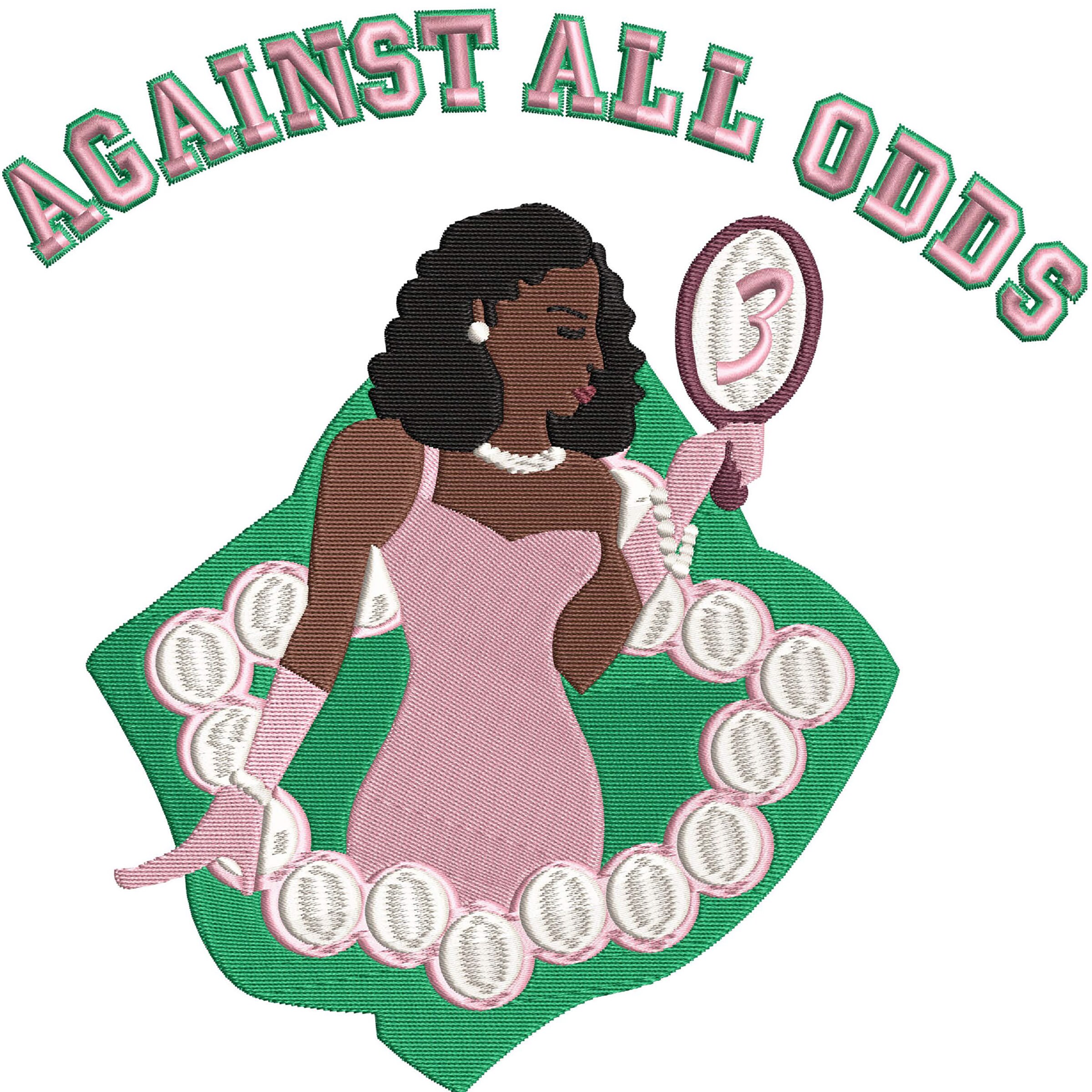 Against All Odds Digital Machine Embroidery Design 4x4 - Etsy