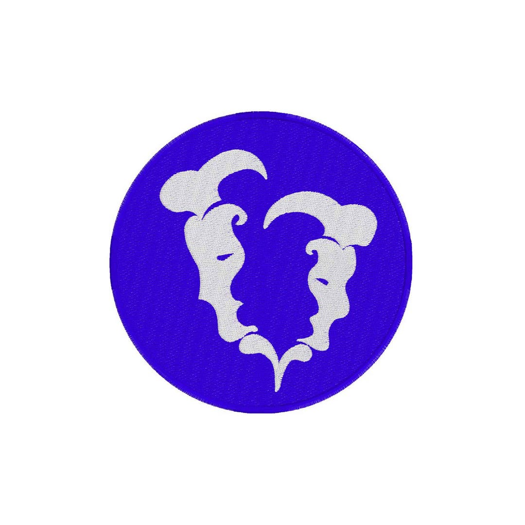 Gemini Patch Design Zodiac Sign Embroidery Design the Twins 3x3, 5x5 - Etsy