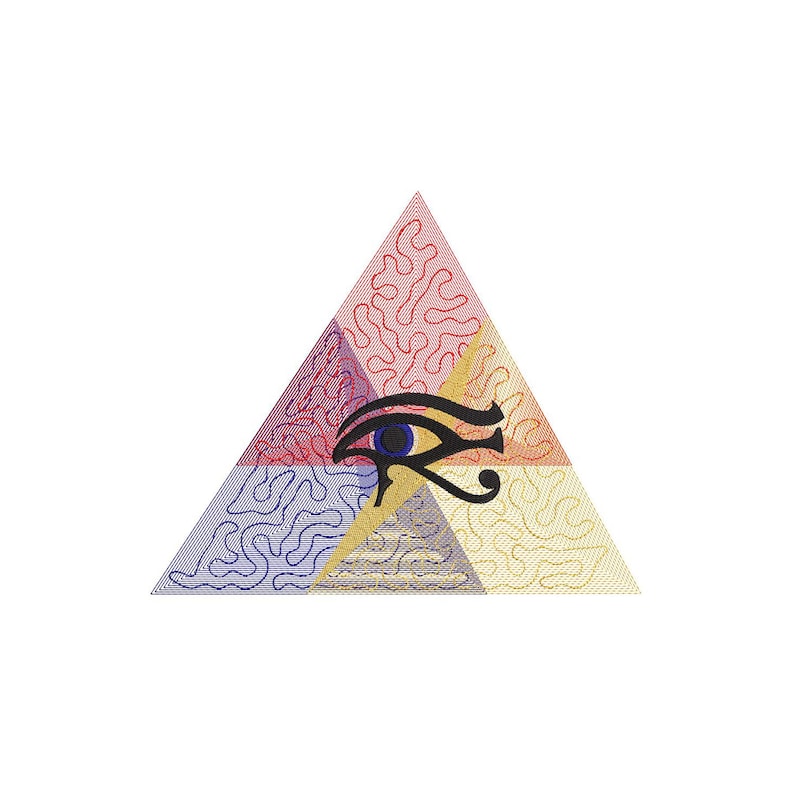 Eye of Ra - Embroidery Design - 4x4, 5x6, 7x8, 9x10, 10x12, and 12x14 ...