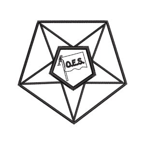 O.E.S. Grand Chapter OES Flagbearer - Embroidery Design Digital File ...