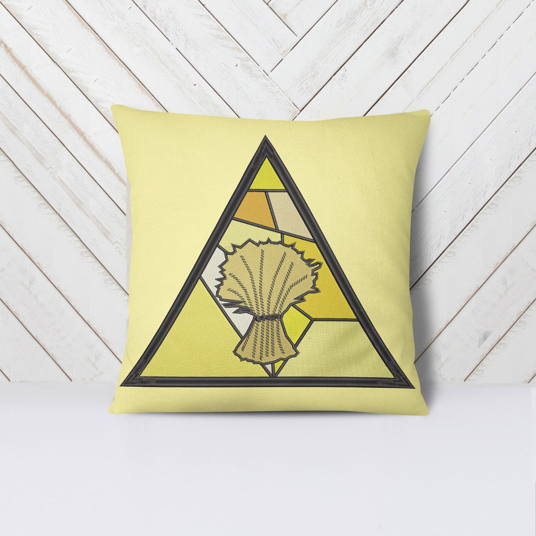 O.E.S. Ruth Stained Glass Emblem - Digital Machine Embroidery Design ...