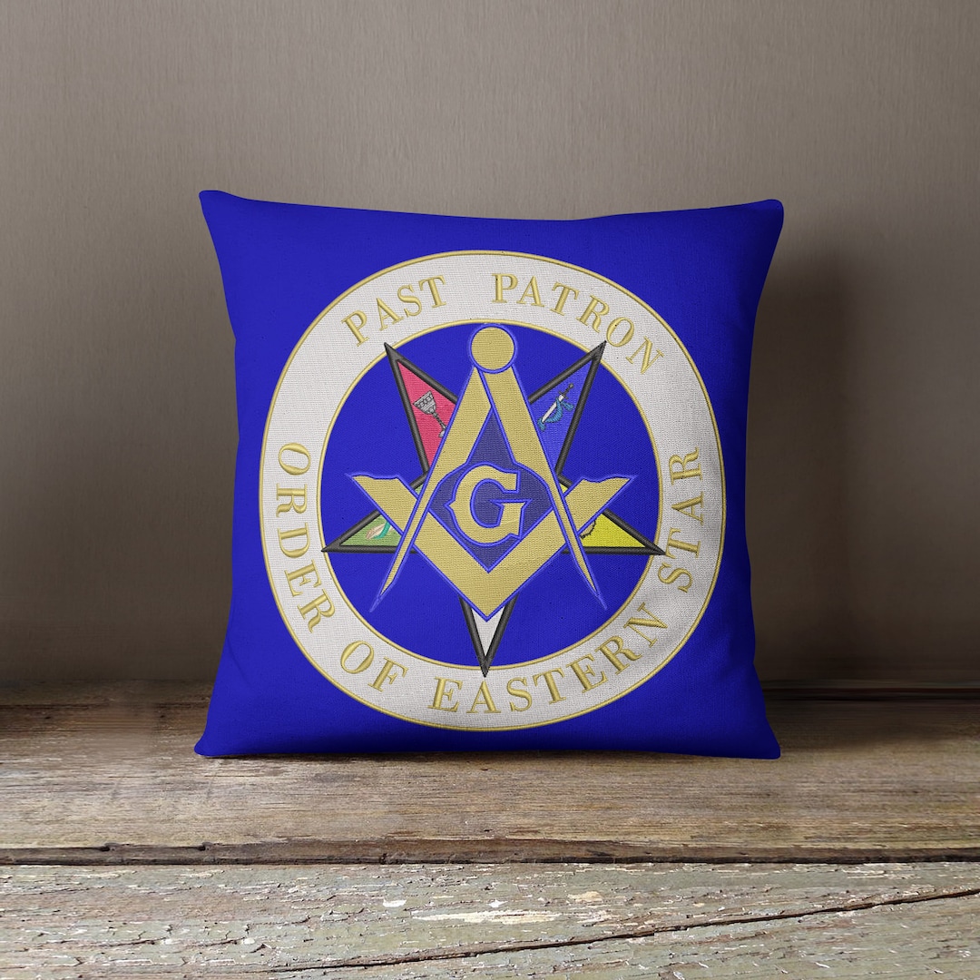 PHA OES Past Worthy Patron (raised Text)- Embroidery Design Digital ...