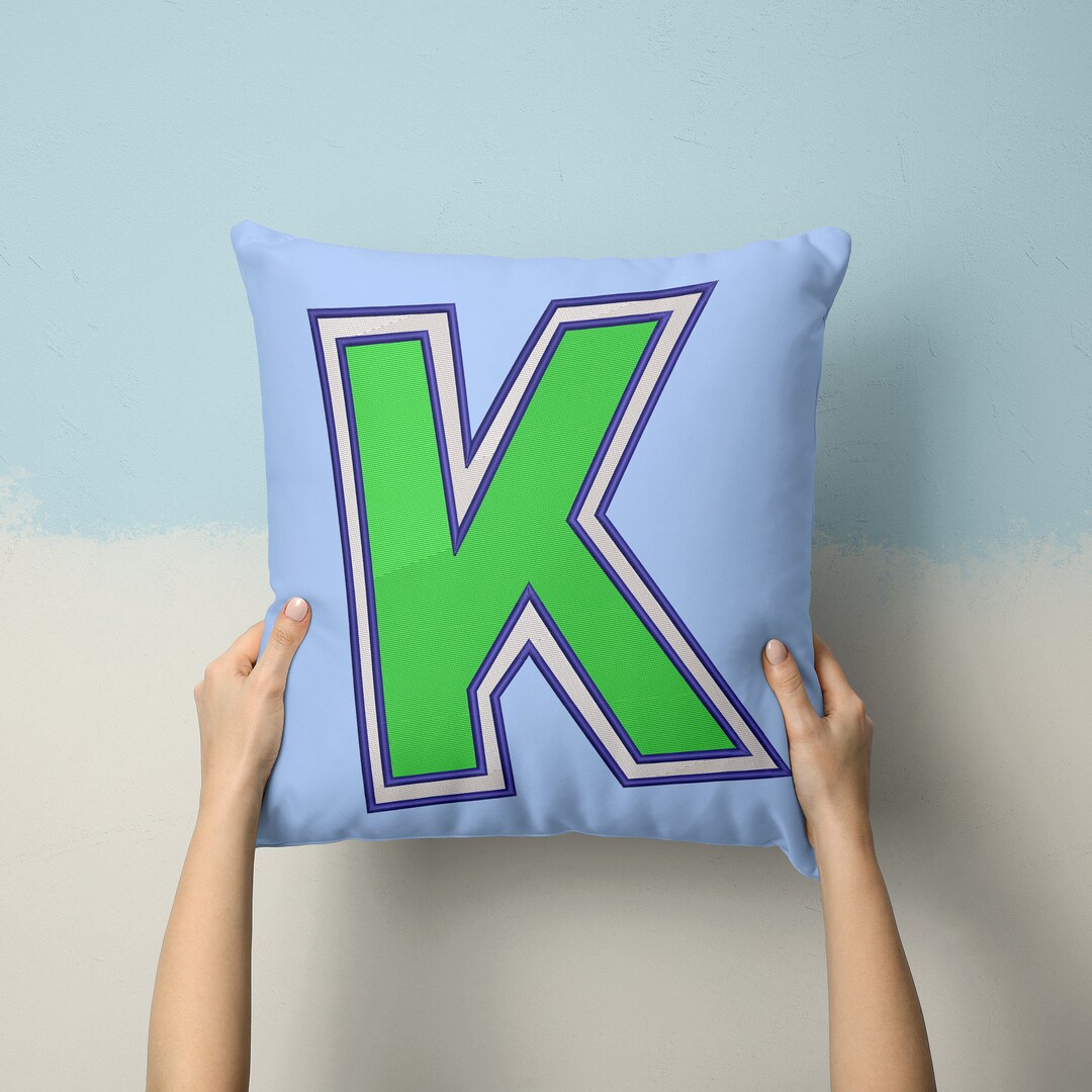 Greek Letters Kappa or K- Digital Machine Embroidery Design - 1x2.5 ...